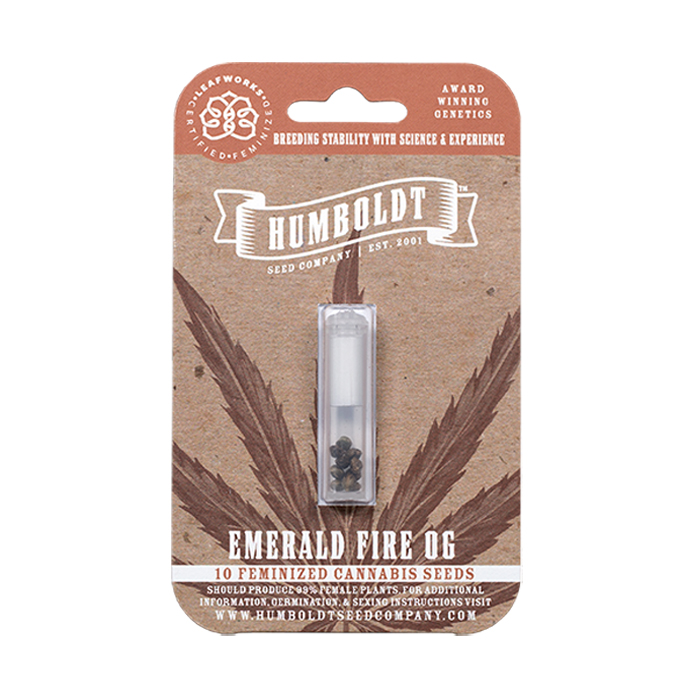 Emerald Fire OG Feminized Seeds - Humboldt Seed Company