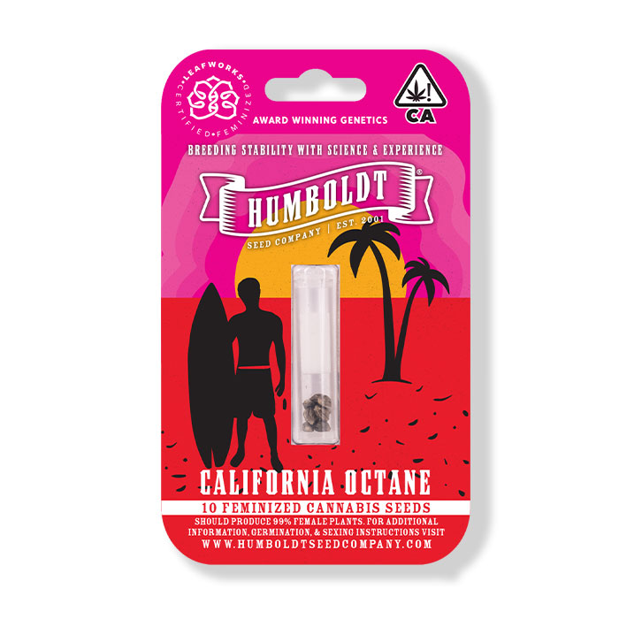 California Octane Feminized Seeds – Humboldt Seed Company