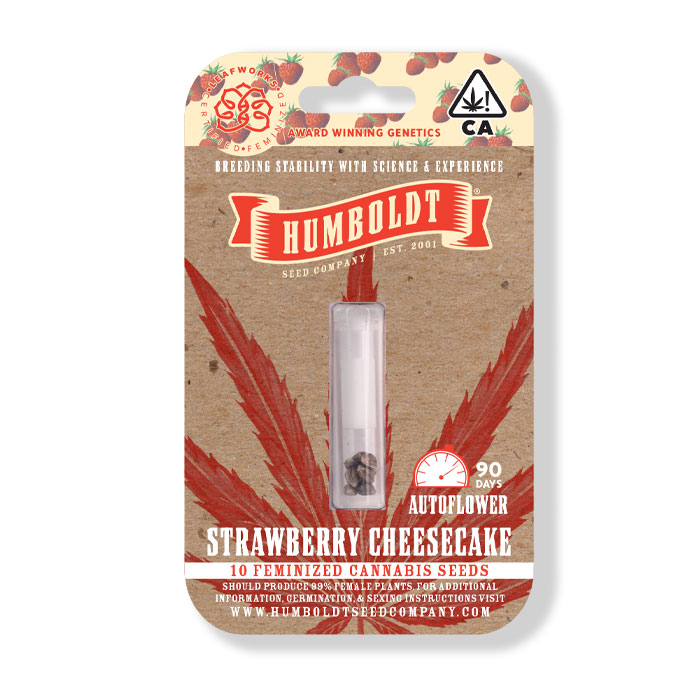 Strawberry Cheesecake Autoflower Seeds – Humboldt Seed Company